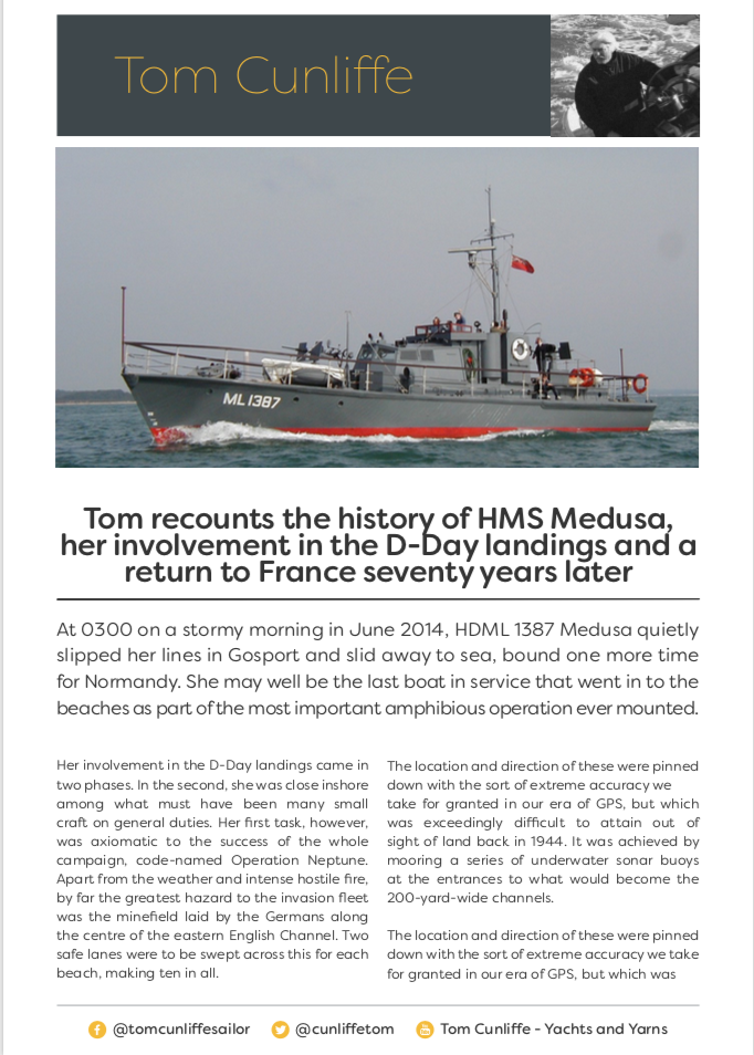 HMS Medusa - Tom Cunliffe